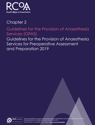 Guidelines for the Provision of Anaesthetic Services | The Royal ...