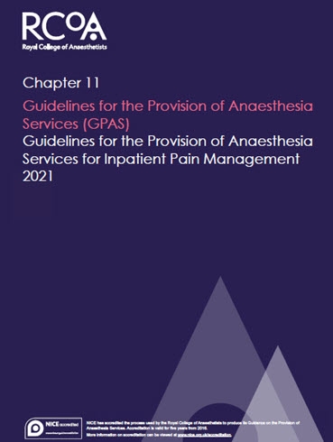 Guidelines for the Provision of Anaesthetic Services | The Royal ...